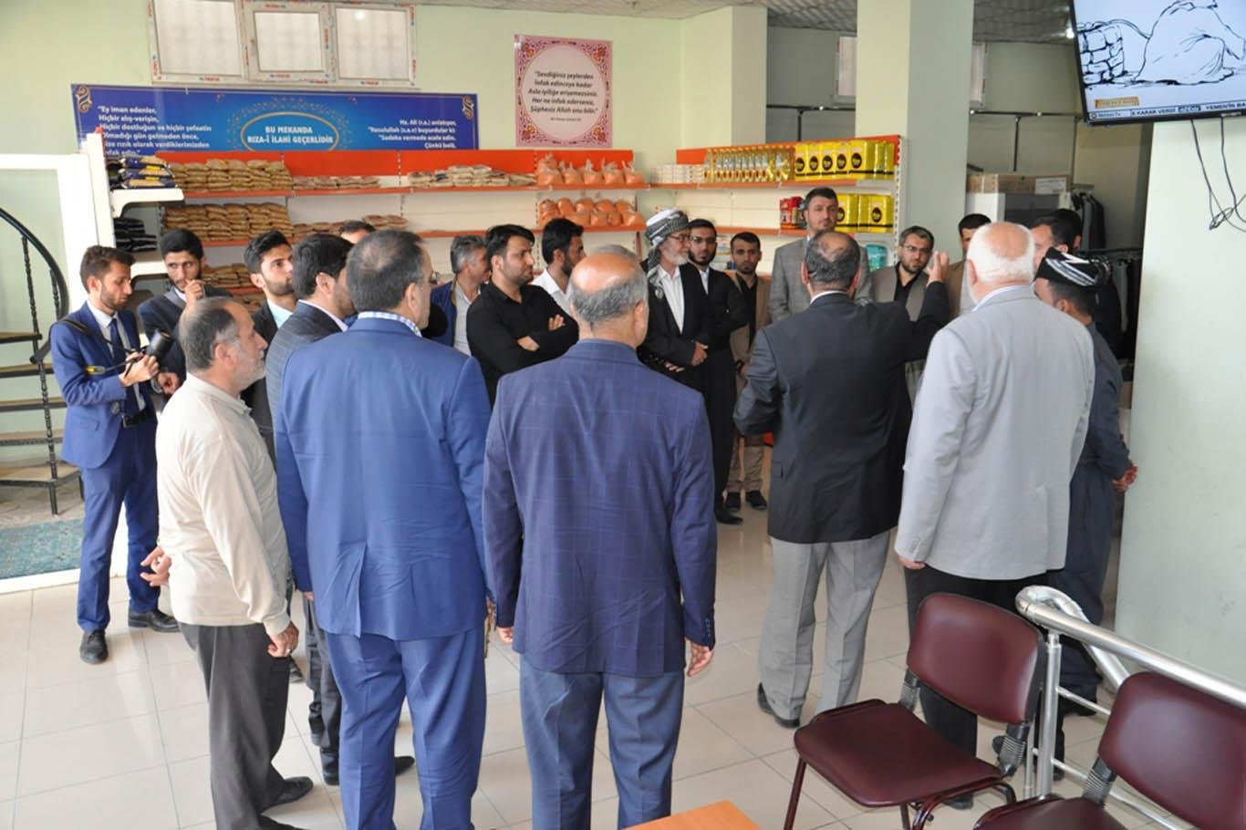 Komela İslami'den HÜDA PAR'a ziyaret